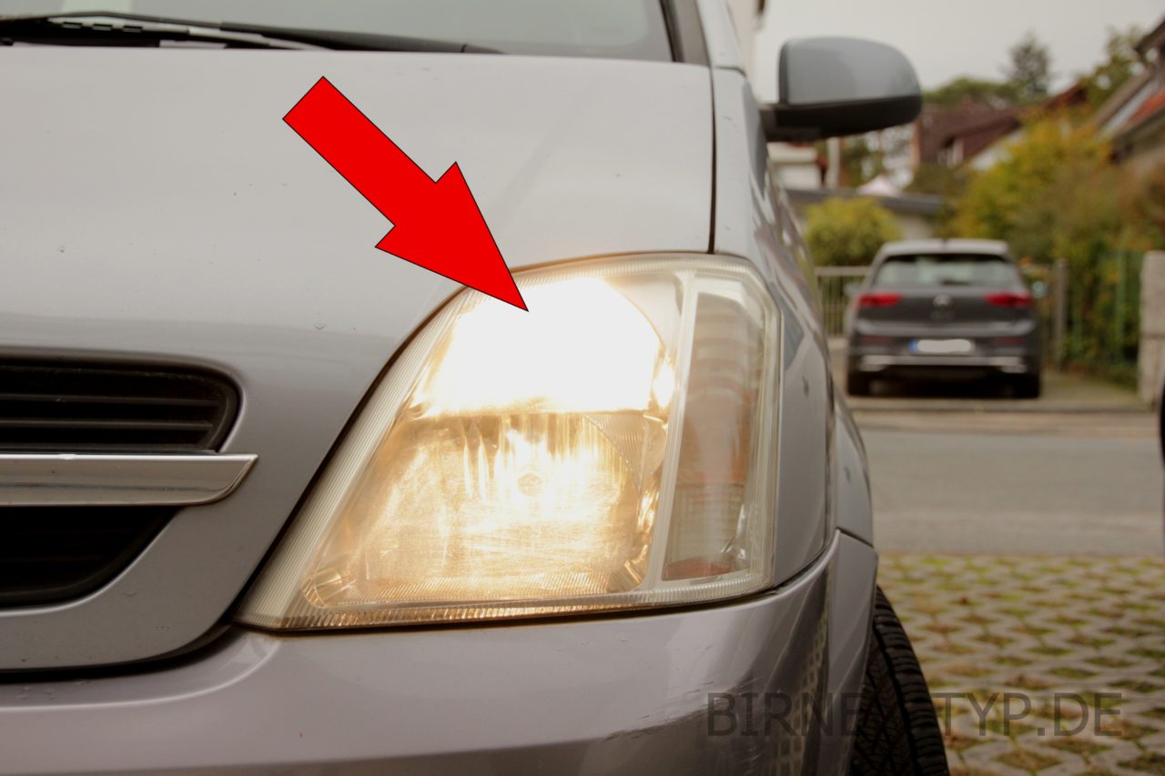 Liste mit allen Birnen für den Opel Meriva A (Typ: X03, 2003-2010)