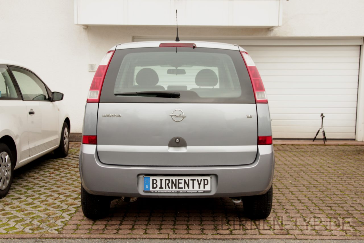 Liste mit allen Birnen für den Opel Meriva A (Typ: X03, 2003-2010)