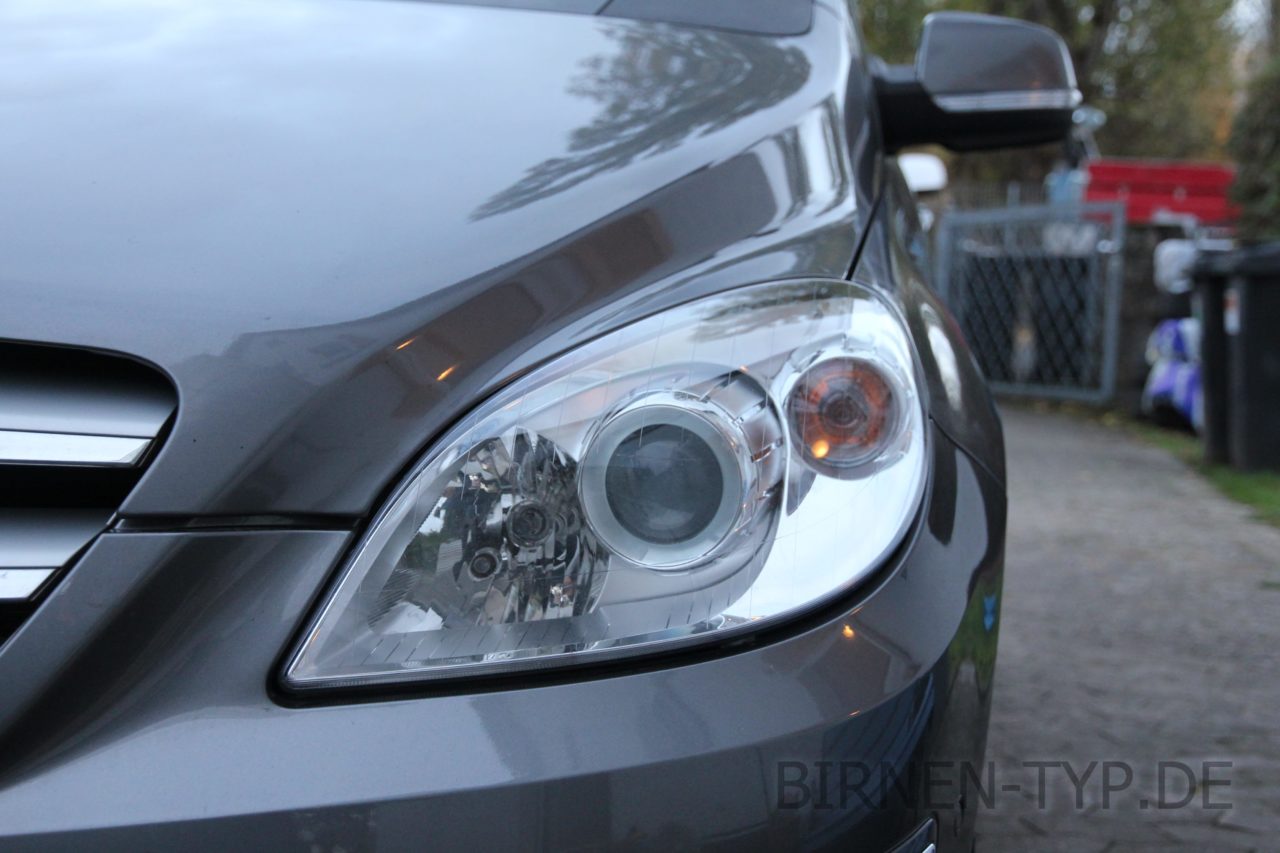 Liste mit allen Birnen für die Mercedes Benz B-Klasse, (1. Gen., Typ: W245, 2005-2011)