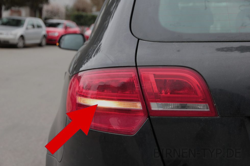 Liste mit allen Birnen für den Audi A3 Sportback (2. Gen., Typ: 8PA ...