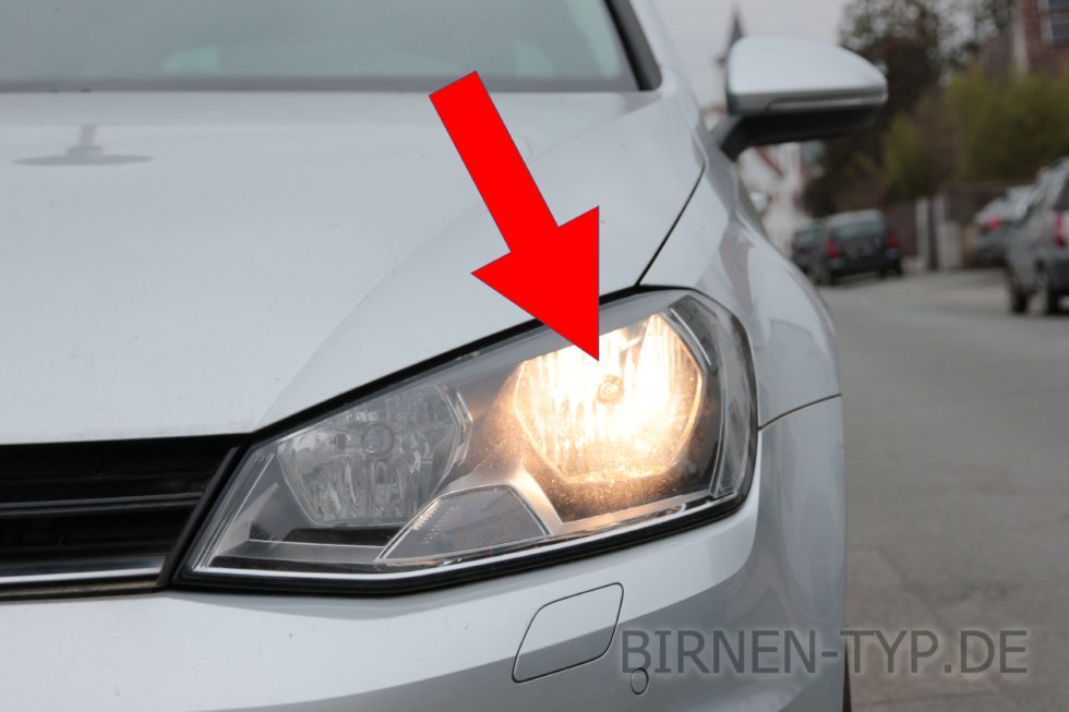 Liste mit allen Birnen für den VW Golf 7 (Typ: 5G1/BQ1/BE1/BE2, 2012-2021)