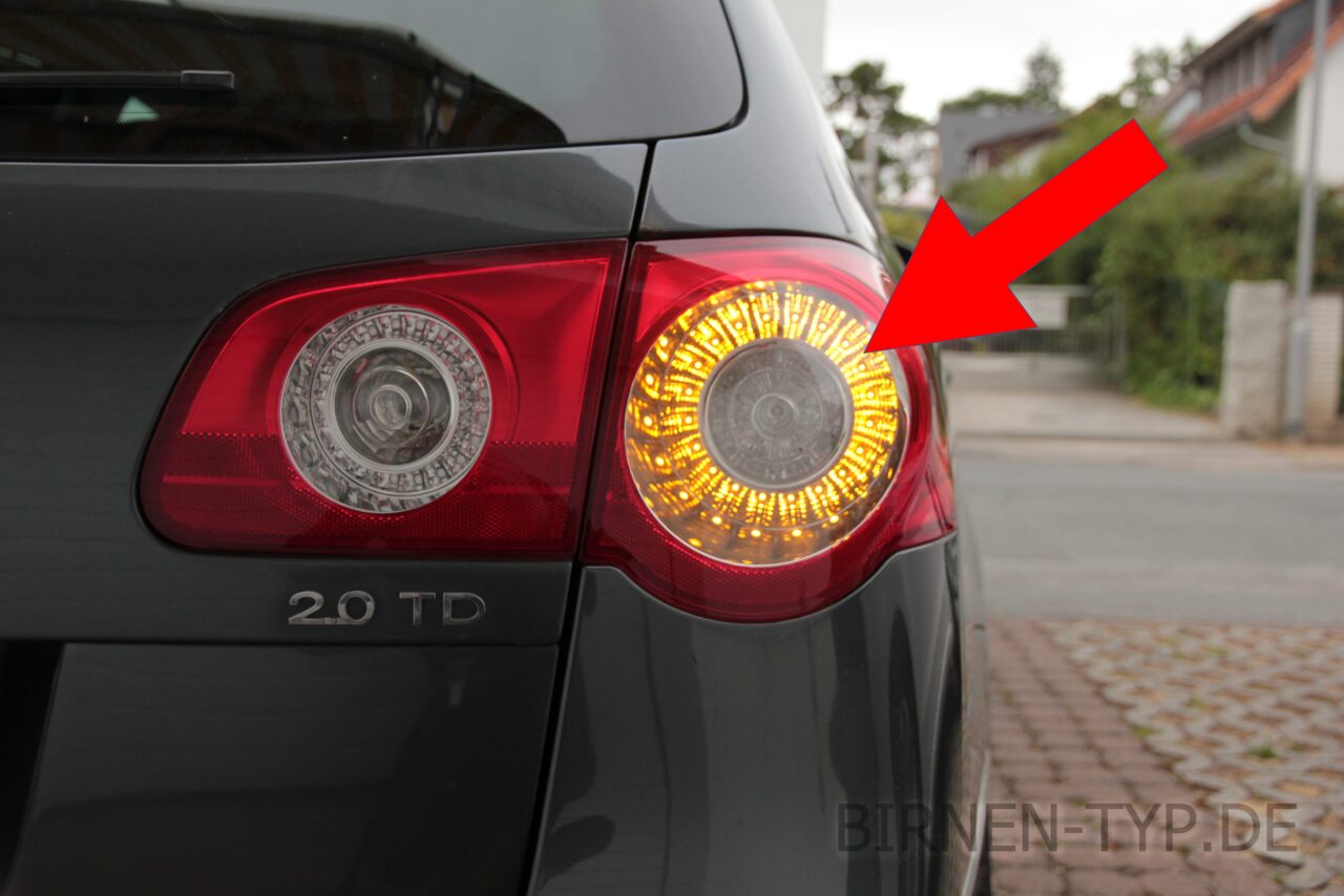 Liste mit allen Birnen für den VW Passat B6 (3C2/3C5, Gen. 6, 2005-2011)