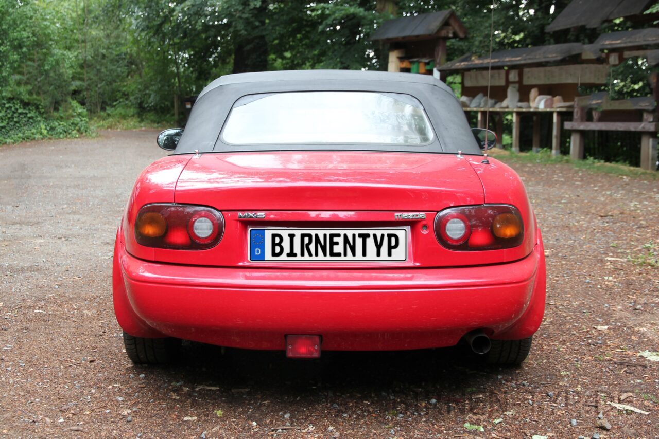 Liste mit allen Birnen für den Mazda MX-5 / Miata (1. Gen., Typ: NA ...