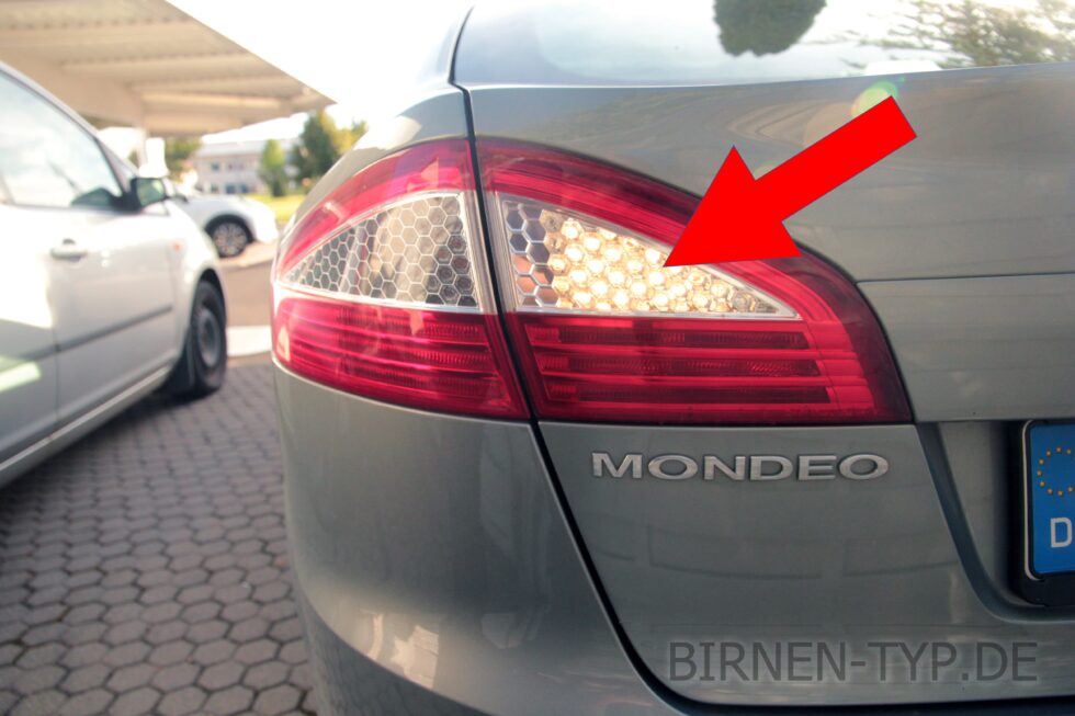Liste mit allen Birnen für den Ford Mondeo MK4 (BA7, 2007-2015)