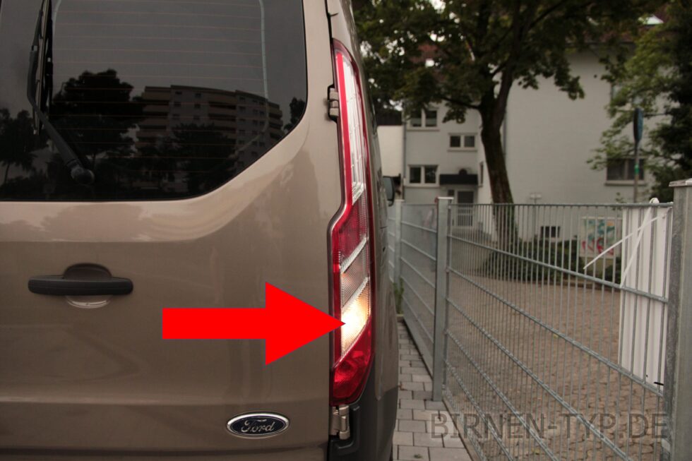 Liste mit allen Birnen für den Ford Transit Custom (Typ: V362/F3/FY/FZ ...