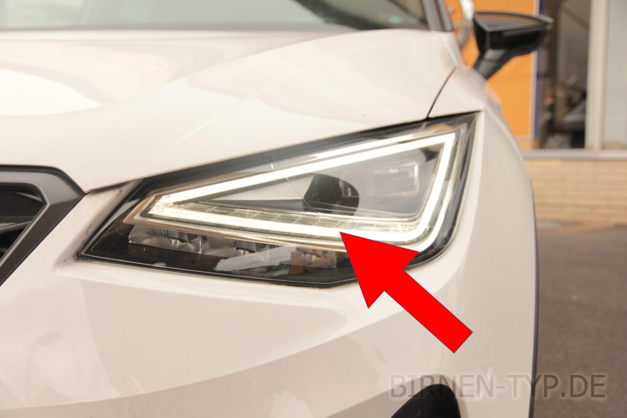 Liste mit allen Birnen für den Seat Arona (KJ7/KJP, Gen. 31, 2017-heute)