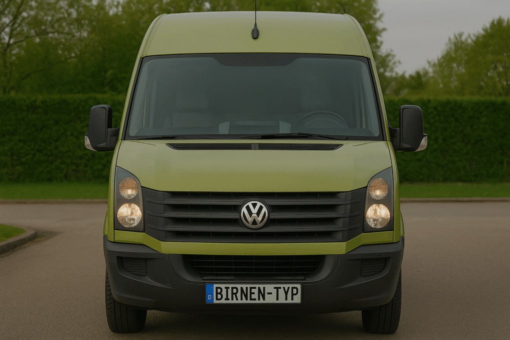 Liste mit allen Birnen für den Volkswagen VW Crafter 1. Gen (Typ 2E ...